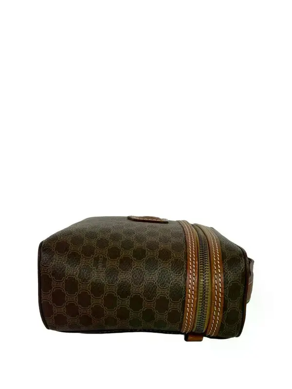 Celine 1994 Macadam Coated Canvas Vanity Bag