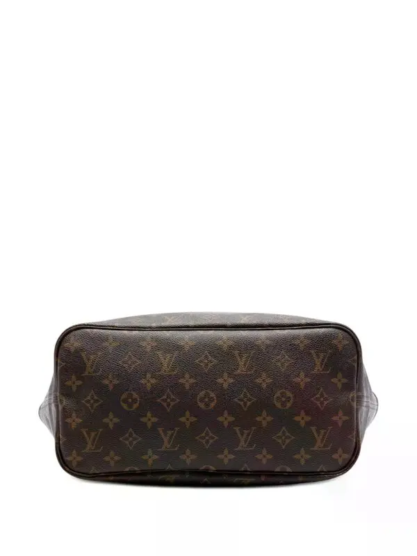 LOUIS VUITTON 2014 Monogram Neverfull Mm Tote Bag - Brown