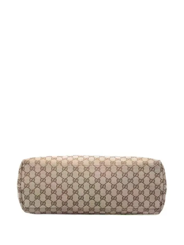 Gucci Gg Canvas Web Tote Bag - Neutrals
