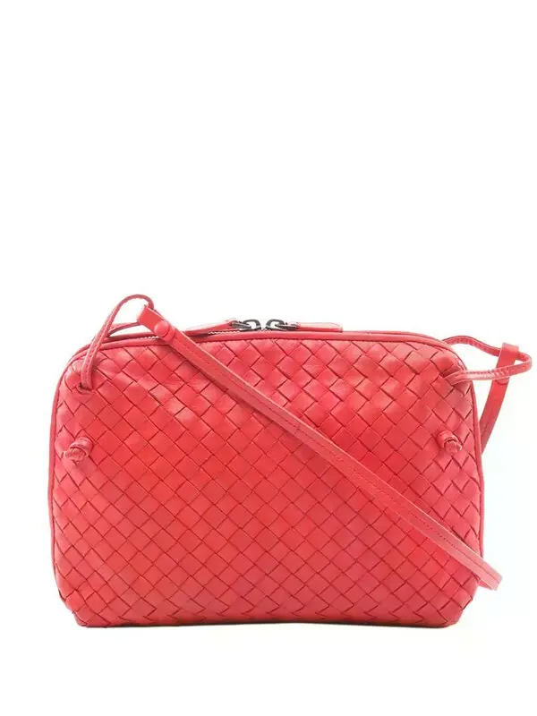 Bottega Veneta 2012-2026 Nappa Intrecciato Nodini Crossbody Bag
