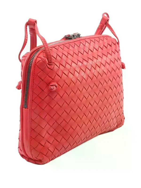 Bottega Veneta 2012-2026 Nappa Intrecciato Nodini Crossbody Bag