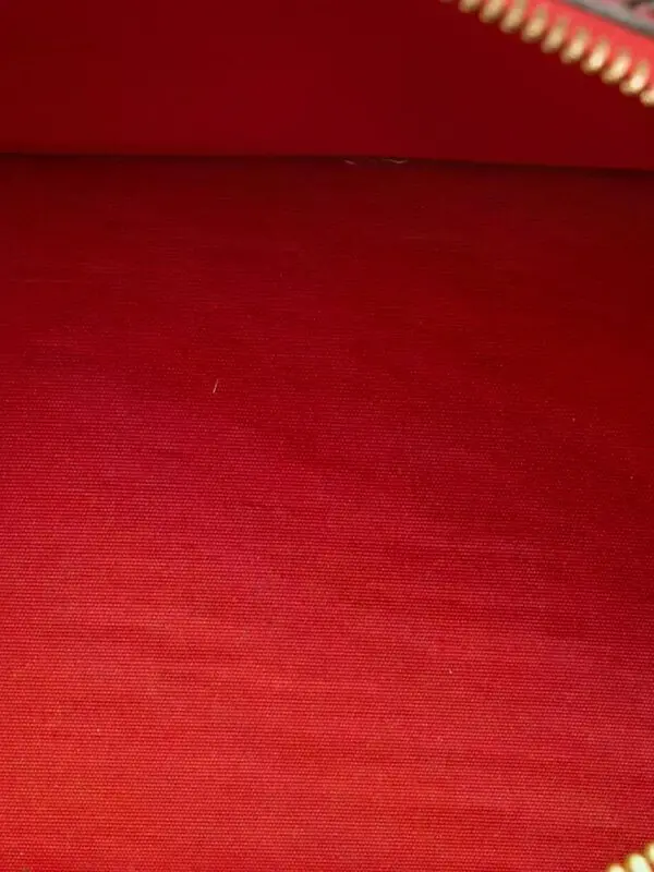 LOUIS VUITTON 2014 Monogram Vernis Alma Bb Satchel - Red
