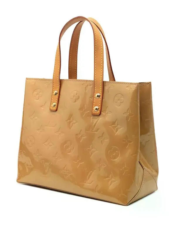 LOUIS VUITTON 2007 Monogram Vernis Reade Pm Handbag - Brown