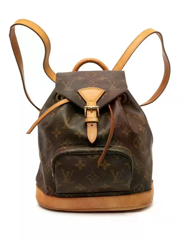 LOUIS VUITTON 2000 Monogram Mini Montsouris Backpack - Brown