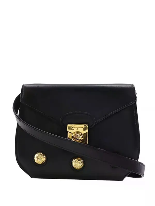 FERRAGAMO 1980-1990 Leather Crossbody Bag