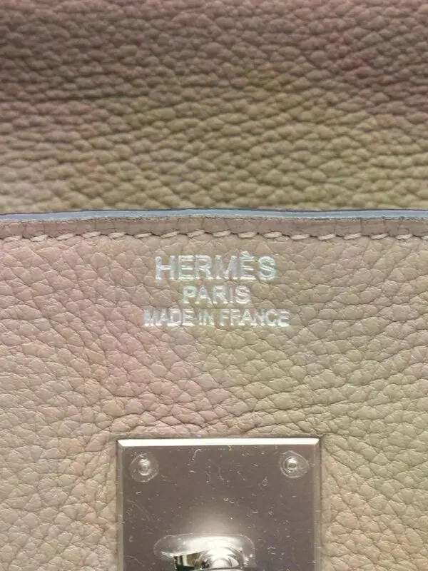 Hermès 2010 Birkin Retourne 35 Handbag - Brown