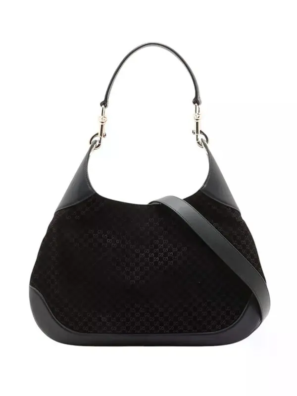 Gucci 2016-2026 Medium Micro Gg Suede Hobo Satchel