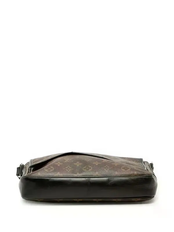 LOUIS VUITTON 2011 Monogram Macassar Bass Mm Crossbody Bag