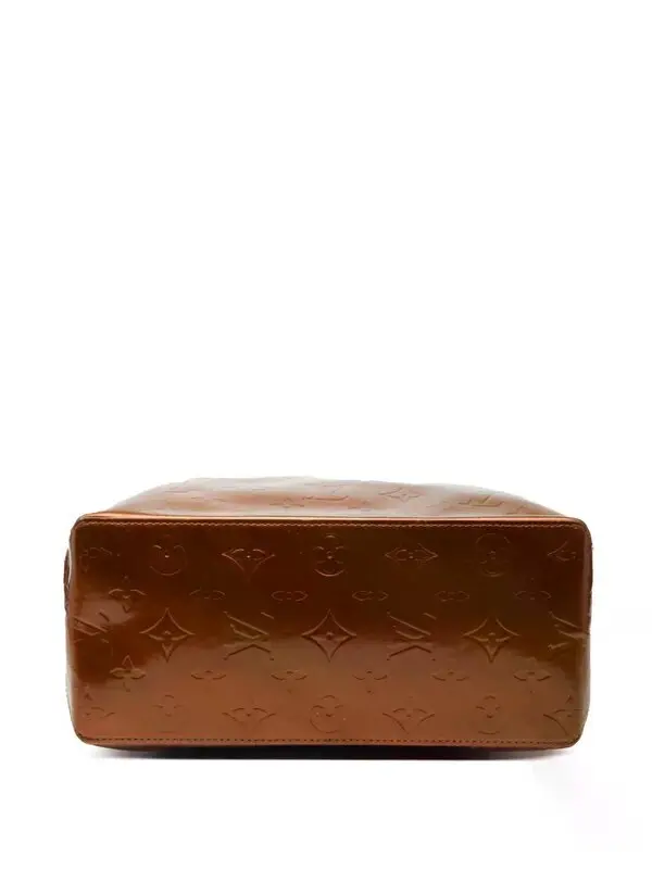 LOUIS VUITTON 2001 Monogram Vernis Reade Mm Tote Bag - Brown