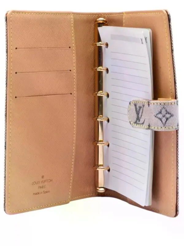 LOUIS VUITTON 2000 Monogram Mini Lin Agenda Pm