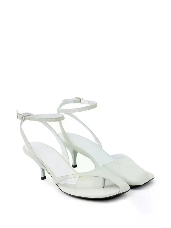 MORSICA Cut-out Kitten Heel Sandals
