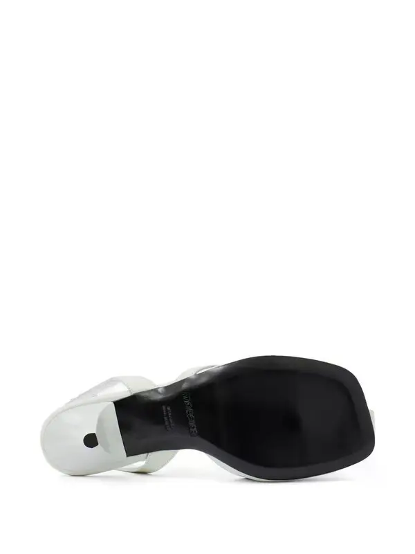 MORSICA Cut-out Kitten Heel Sandals
