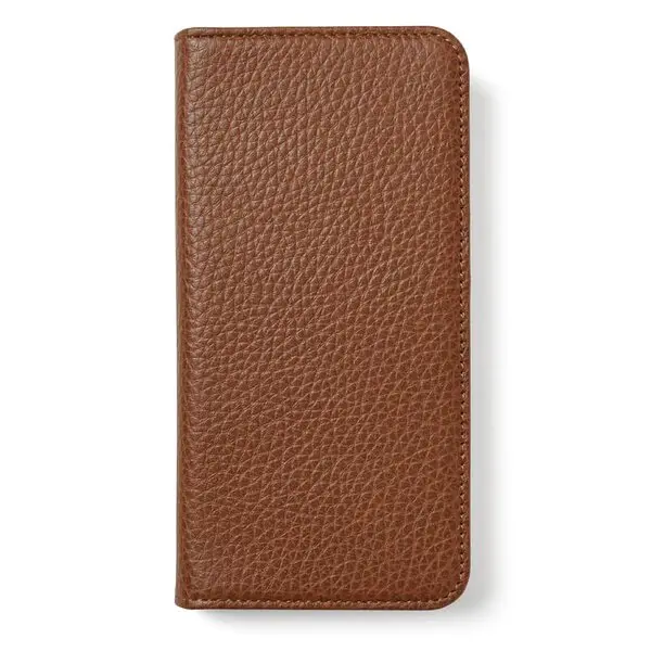 ASPINAL OF LONDON Iphone 16 Pro Max Magnetic Card Case In Pebble - Tan