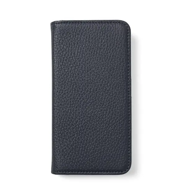ASPINAL OF LONDON Iphone 16 Pro Magnetic Card Case In Pebble - Navy