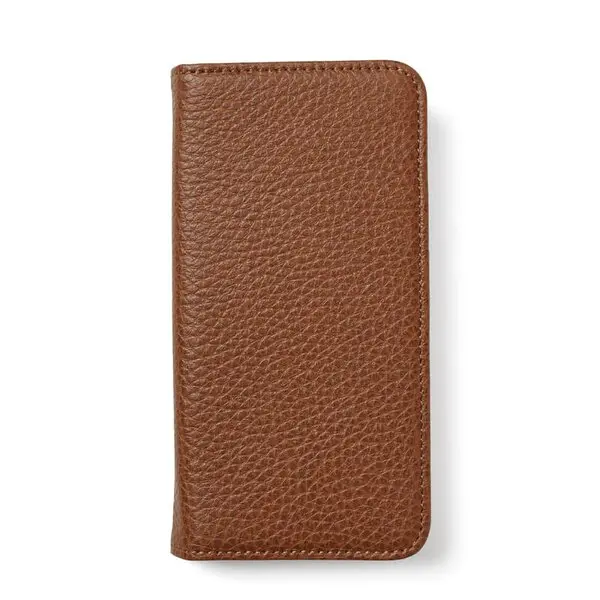ASPINAL OF LONDON Iphone 16 Pro Magnetic Card Case In Pebble - Tan
