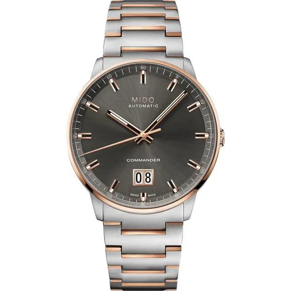 MIDO Commander Big Date Automatic Bracelet Watch - Anthracite