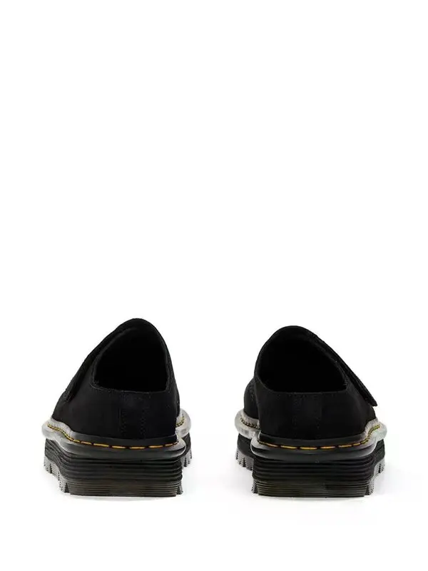Dr. Martens Zebzag Anywair Suede Mules - Black