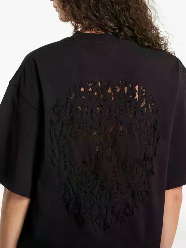 ALLSAINTS Amelie Skull-graphic T-shirt - Black