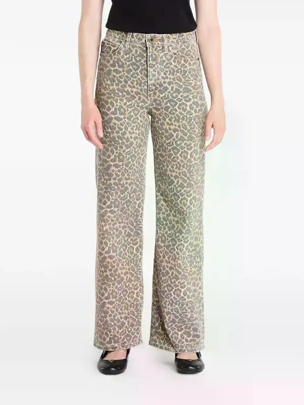 Guess Leopard Print Jeans