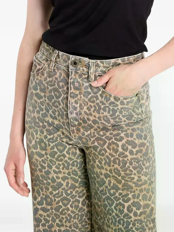 Guess Leopard Print Jeans