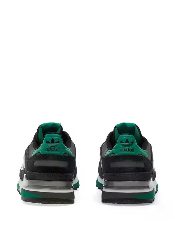 Adidas Zx 600 Panelled Sneakers - Black