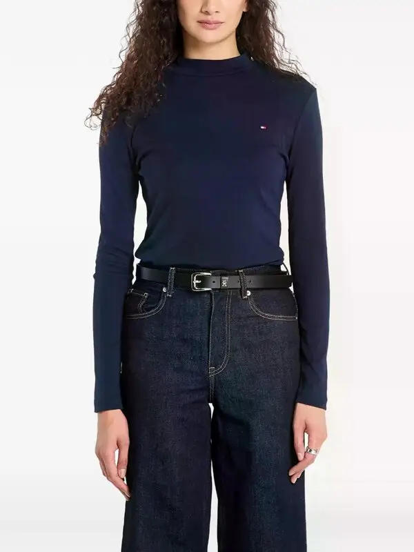 Tommy Hilfiger High-neck Long-sleeve Top
