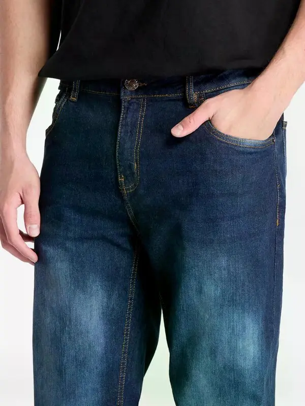 URBAN CLASSICS Faded-effect Jeans