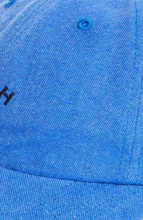 NOAH Cotton Canvas Baseball Cap - Royal