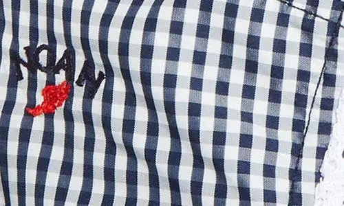 NOAH Gingham Runner Baseball Cap