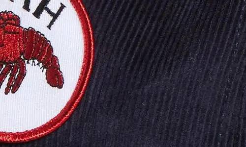 NOAH Coastal Patch Corduroy Baseball Cap