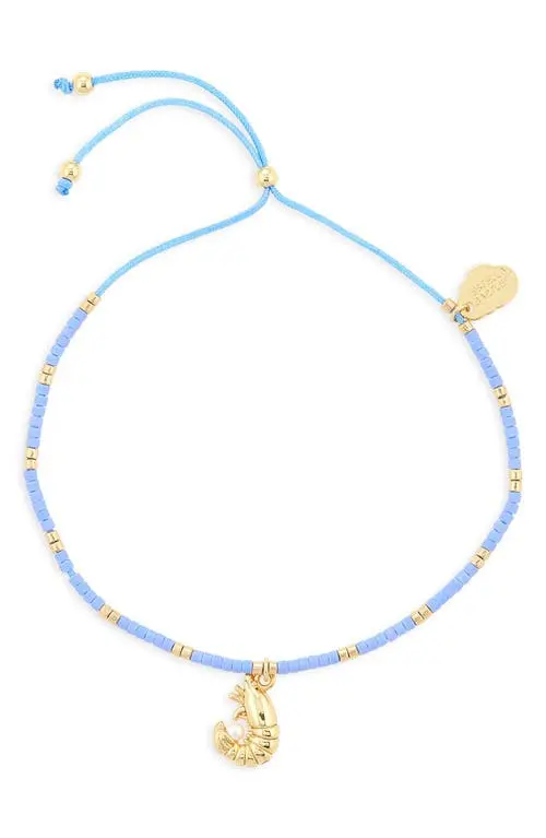 Estée Lauder Shrimp Miyuki Beaded Bracelet - Gold