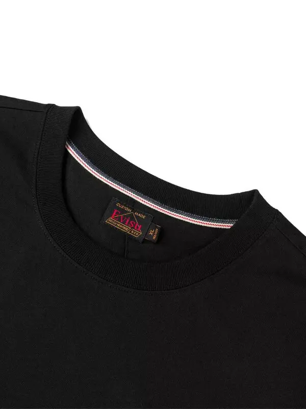 EVISU Logo-embroidered T-shirt