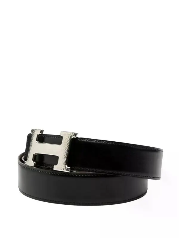 Hermès 2008 Swift And Togo Constance H Martelee Reversible Belt