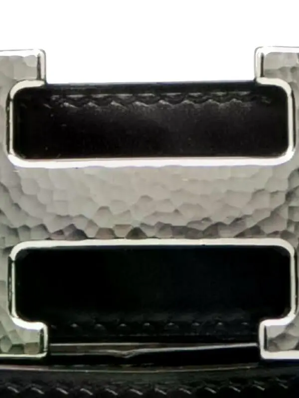 Hermès 2008 Swift And Togo Constance H Martelee Reversible Belt