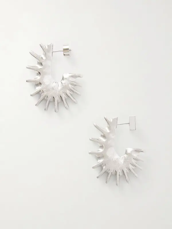 Jacquemus Les Boucles Hippocampe Earrings - Silver