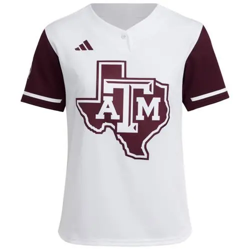 Adidas Maroon Texas A&m Aggies Replica Softball Jersey