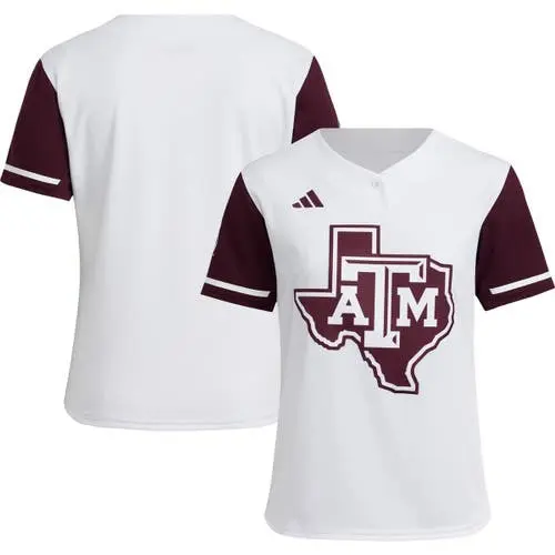 Adidas Maroon Texas A&m Aggies Replica Softball Jersey