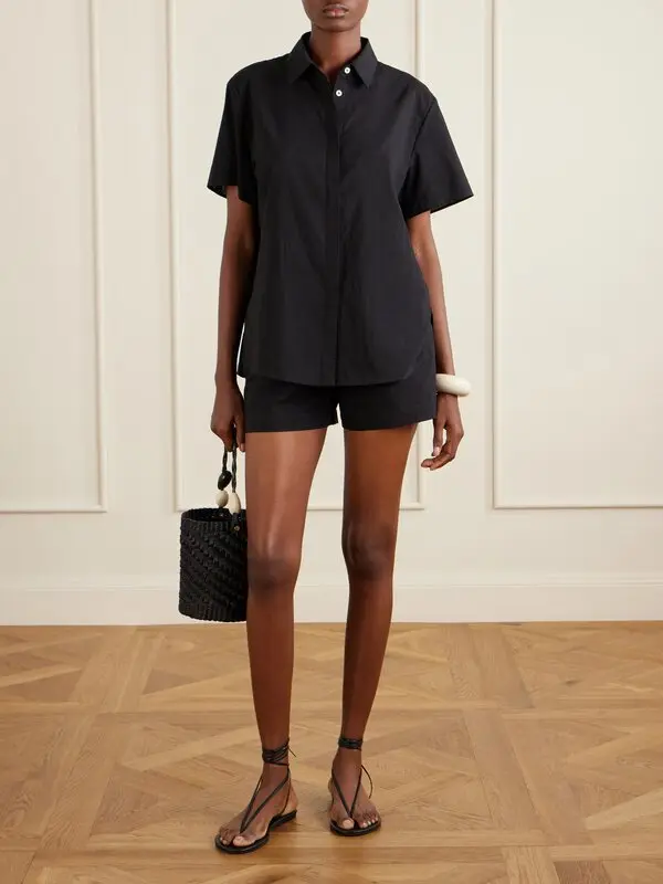 LIDO Cotton Poplin Shorts