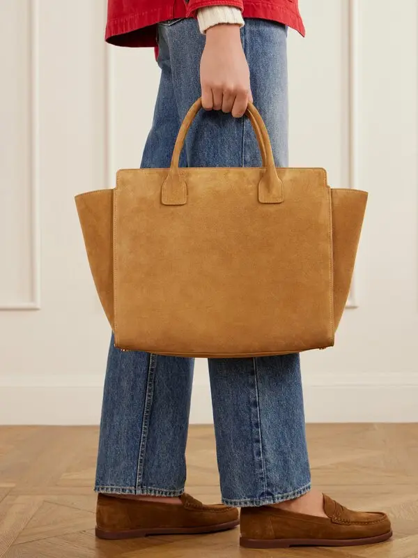 NILI LOTAN Bianca Suede Tote