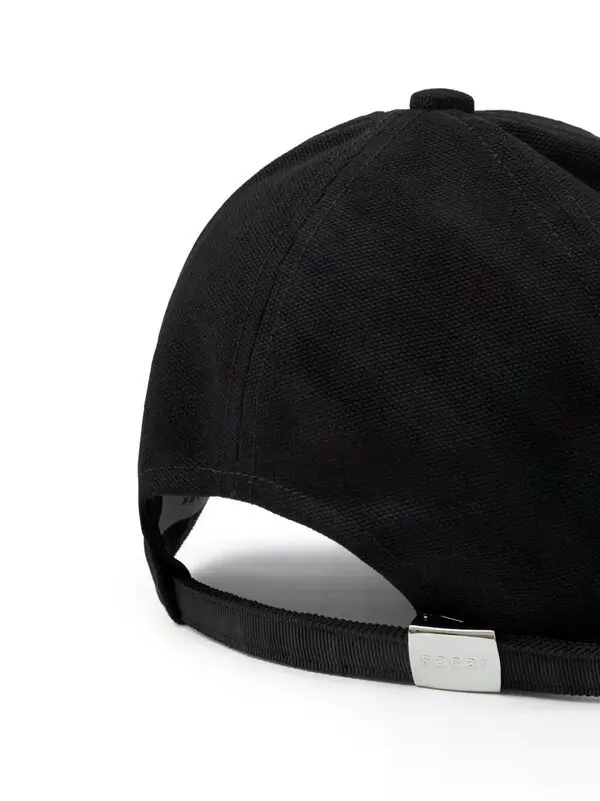 Carhartt Work In Progress X Sacai Logo Patch Cap - Black