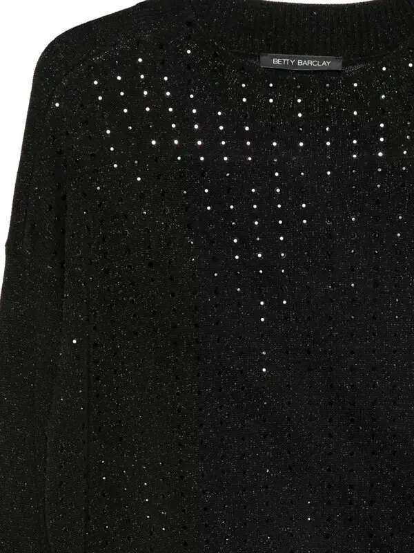 BETTY BARCLAY Sequin-embellished Sweater