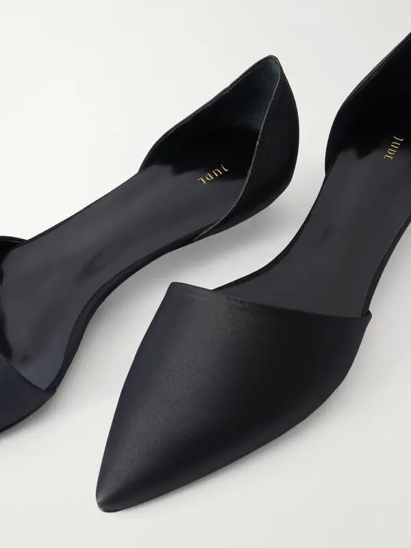 JUDE Pirrie Satin Pumps