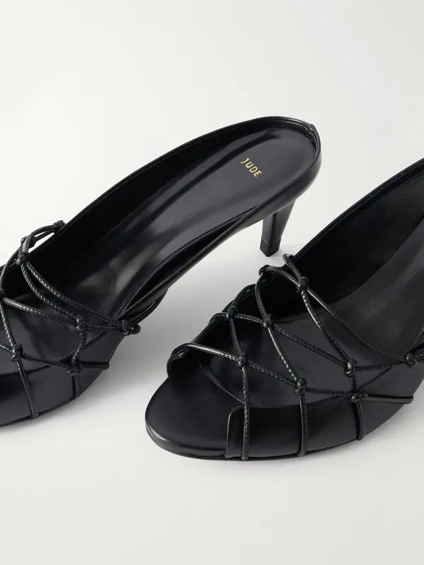 JUDE Knotty Leather Sandals