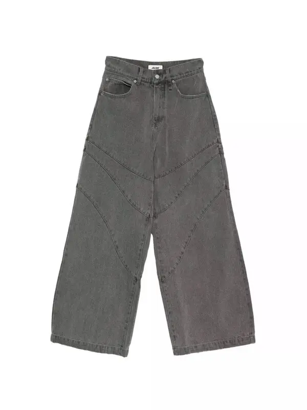 ALIS Panelled Barrel-leg Jeans