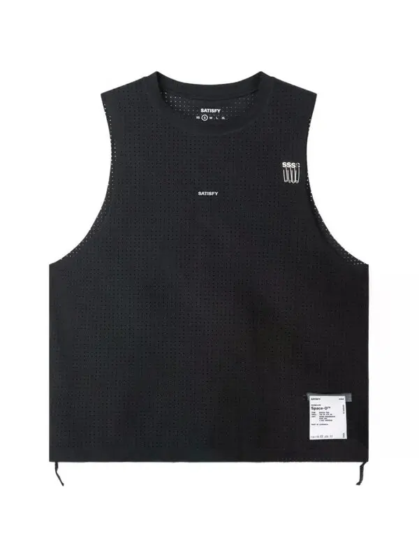 Satisfy Space‑o™ Sleeveless Tank Top - Black