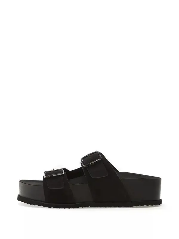 Geox Buckle-strap Platform Sandals
