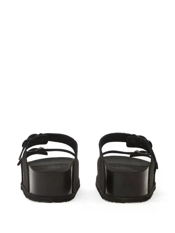 Geox Buckle-strap Platform Sandals