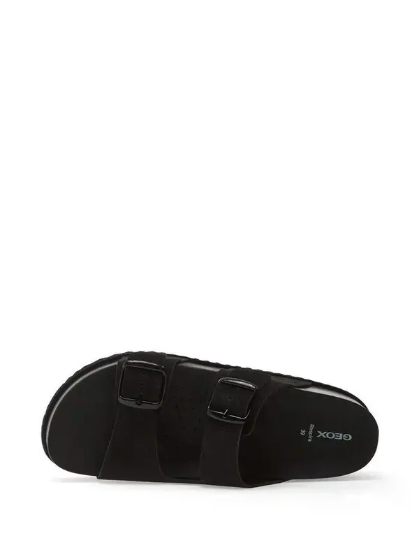 Geox Buckle-strap Platform Sandals