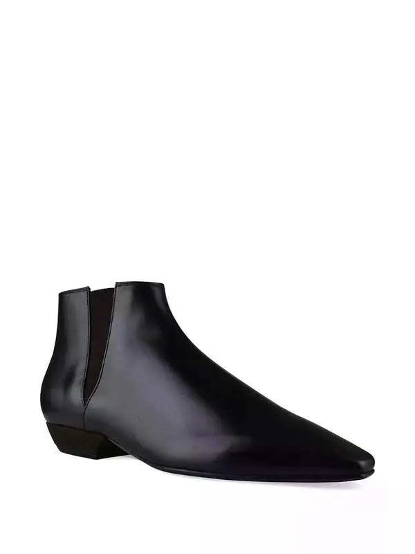 Loro Piana Elastic Leather Boots
