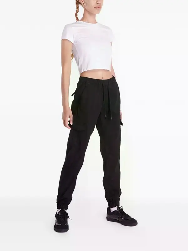 URBAN CLASSICS Drawstring-waist Cotton Track Pants